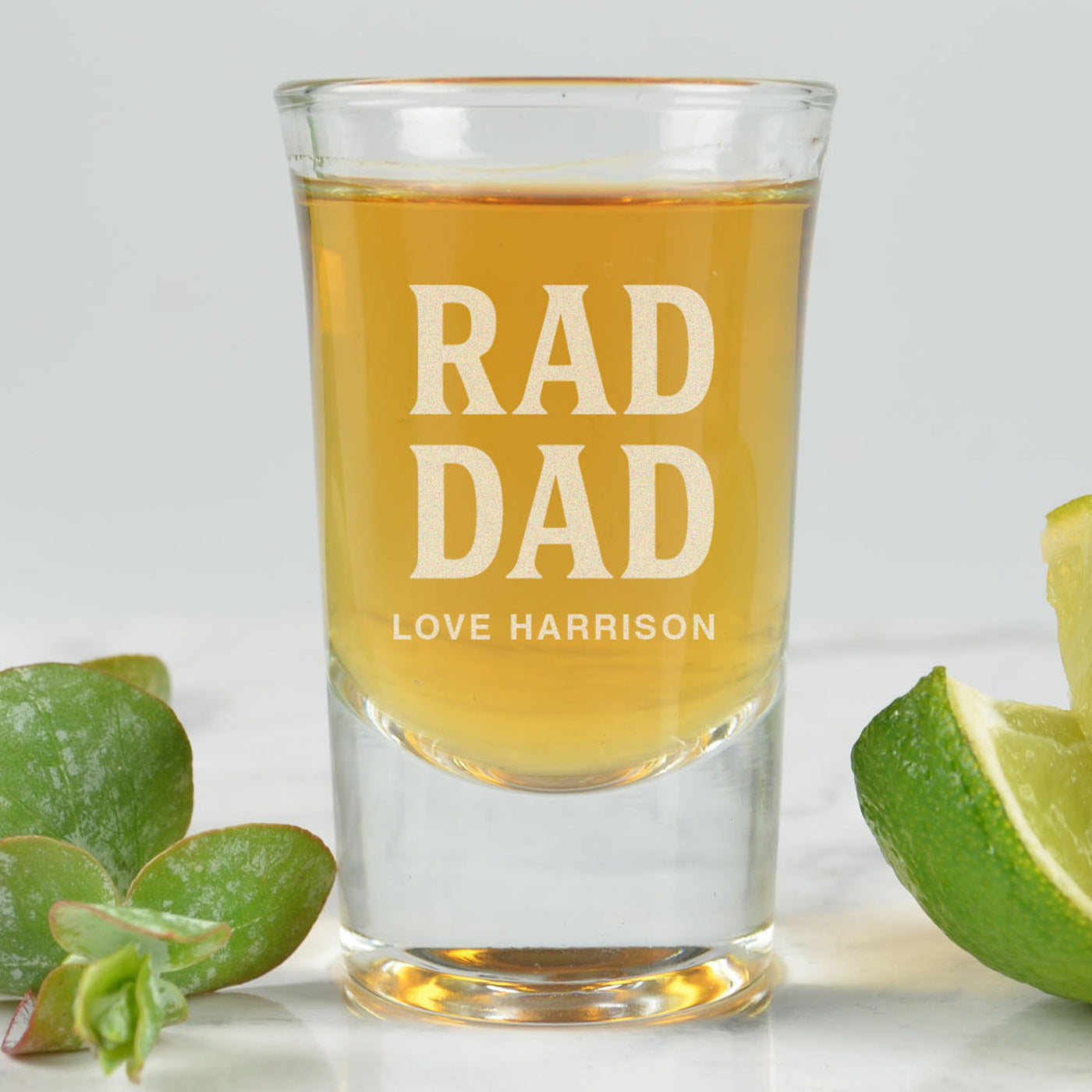 Engraved Father's Day Shot Glass | Personalised Favours