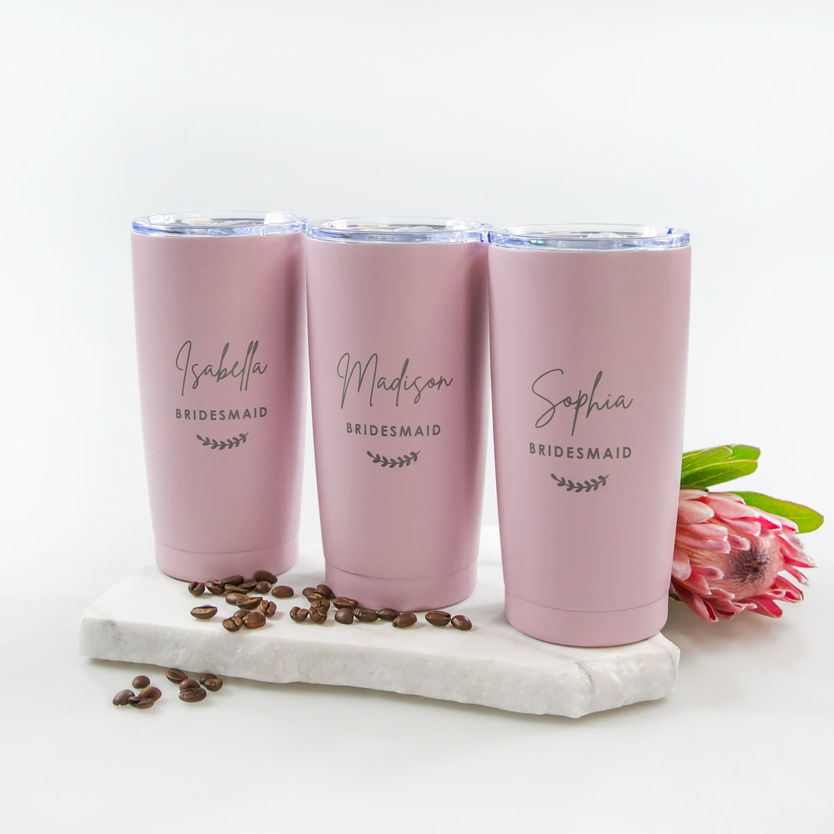 Personalised Travel Mug 590ml | Unique Bridal Party Gift