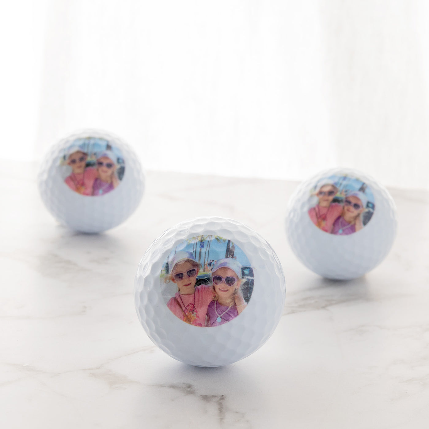 Photo Printed Personalised Golf Balls | Unique Gift for Golf Lovers ...