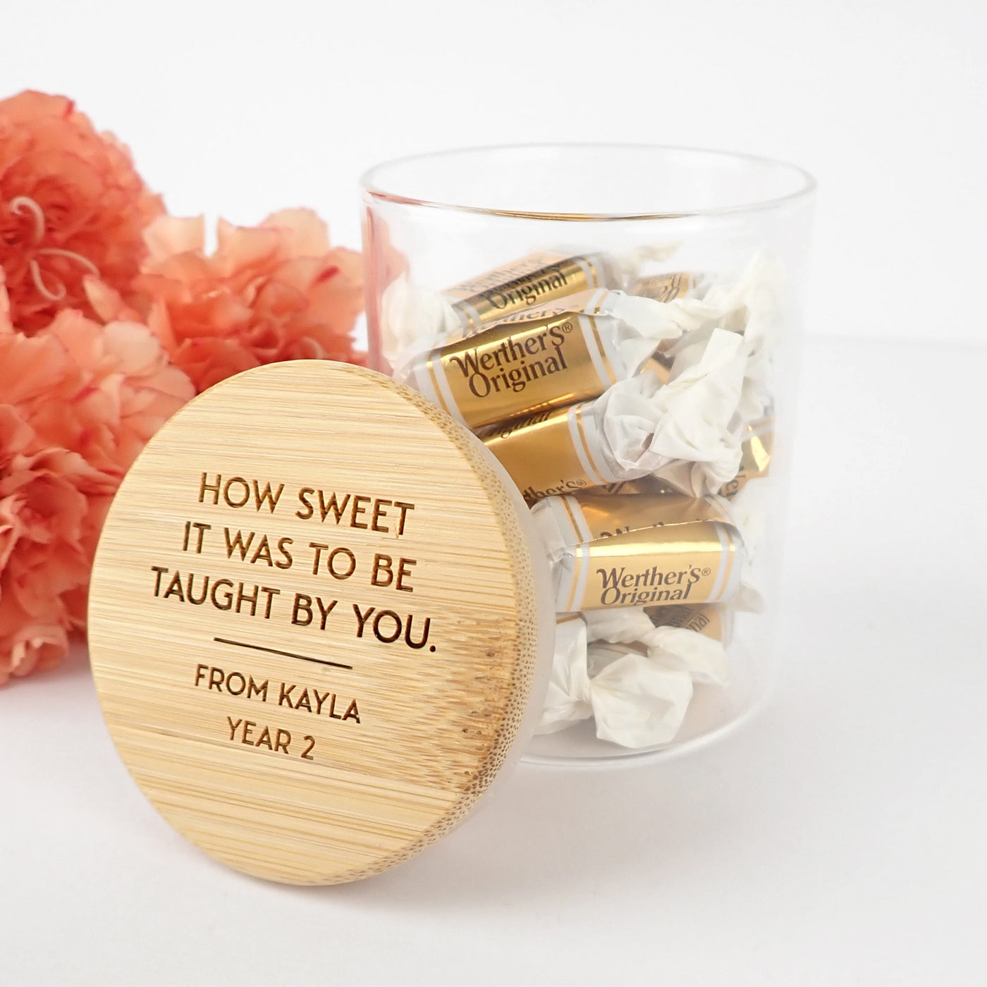 Personalised Lolly Jar 250ml Teacher Gift Idea | Personalised Favours