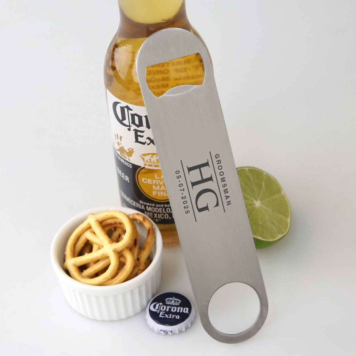 Engraved Groomsman Bottle Barmate Opener | Personalised Favours ...