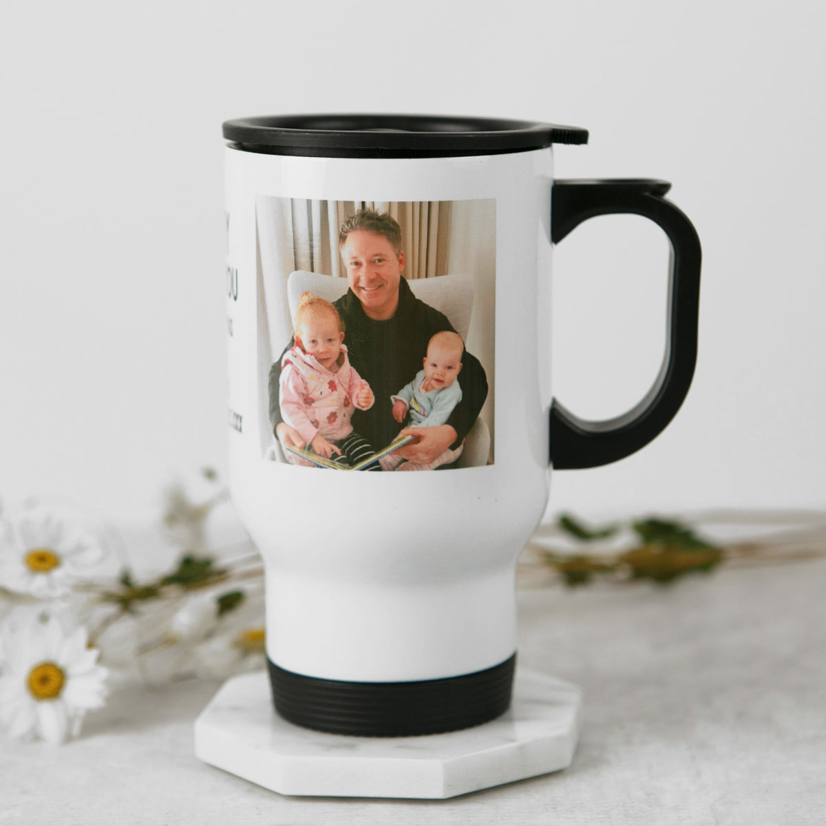 Photo Printed Travel Mug Christmas Gift | Free Delivery