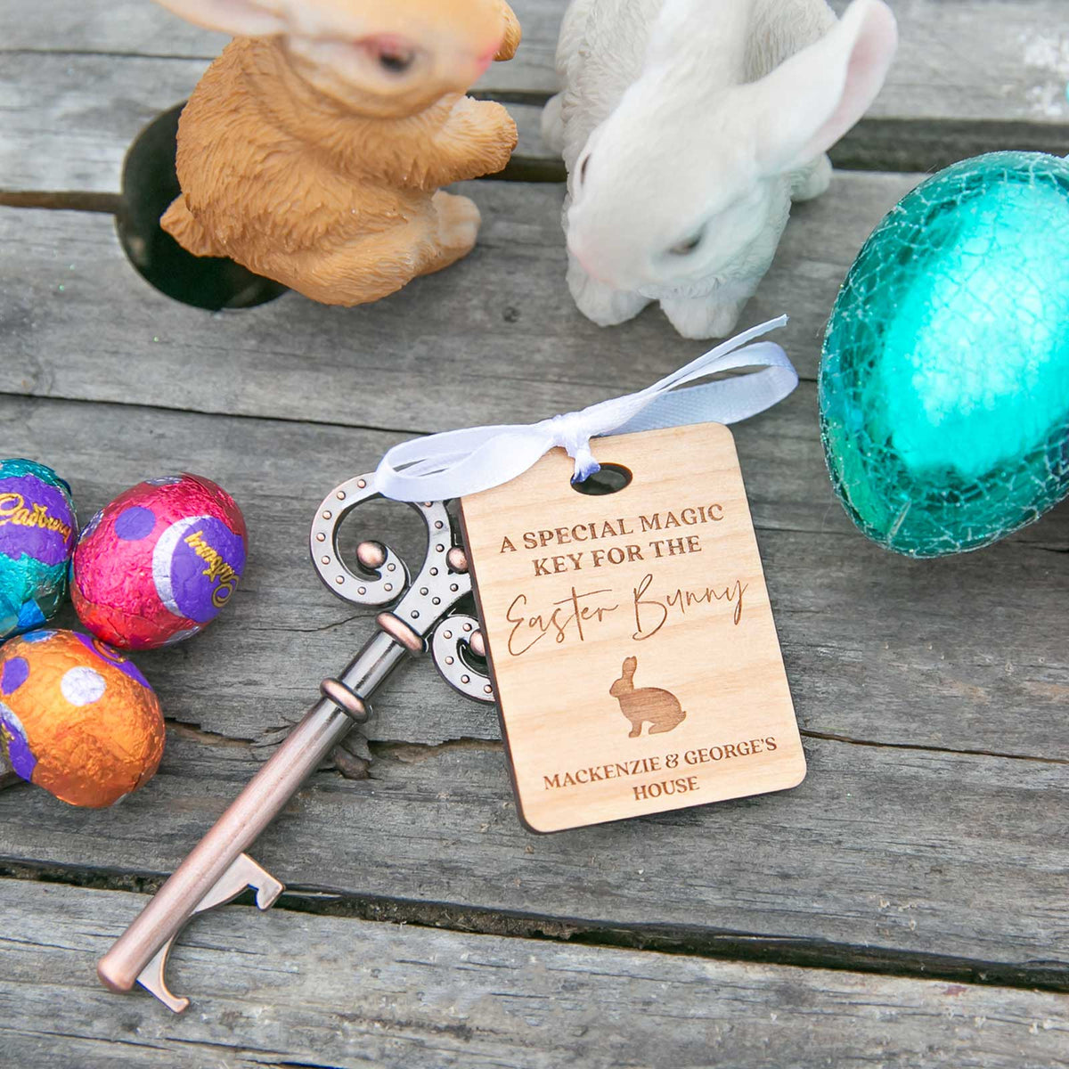 Easter Bunny's Magic Key | Personalised Favours