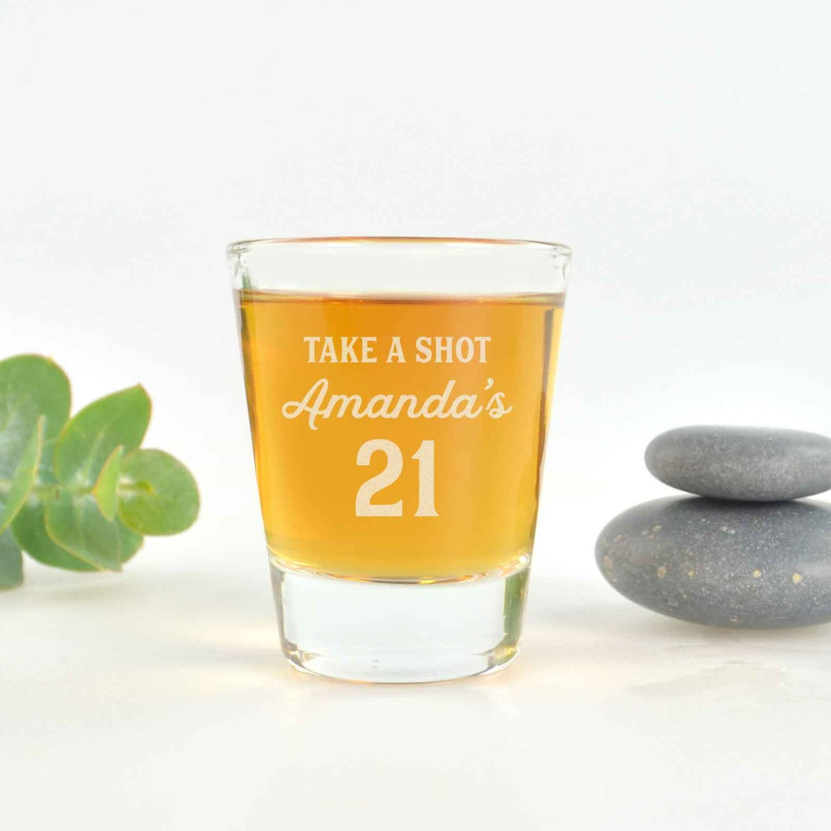 Engraved Birthday Shot Glasses | Personalised Favours – Personalised ...