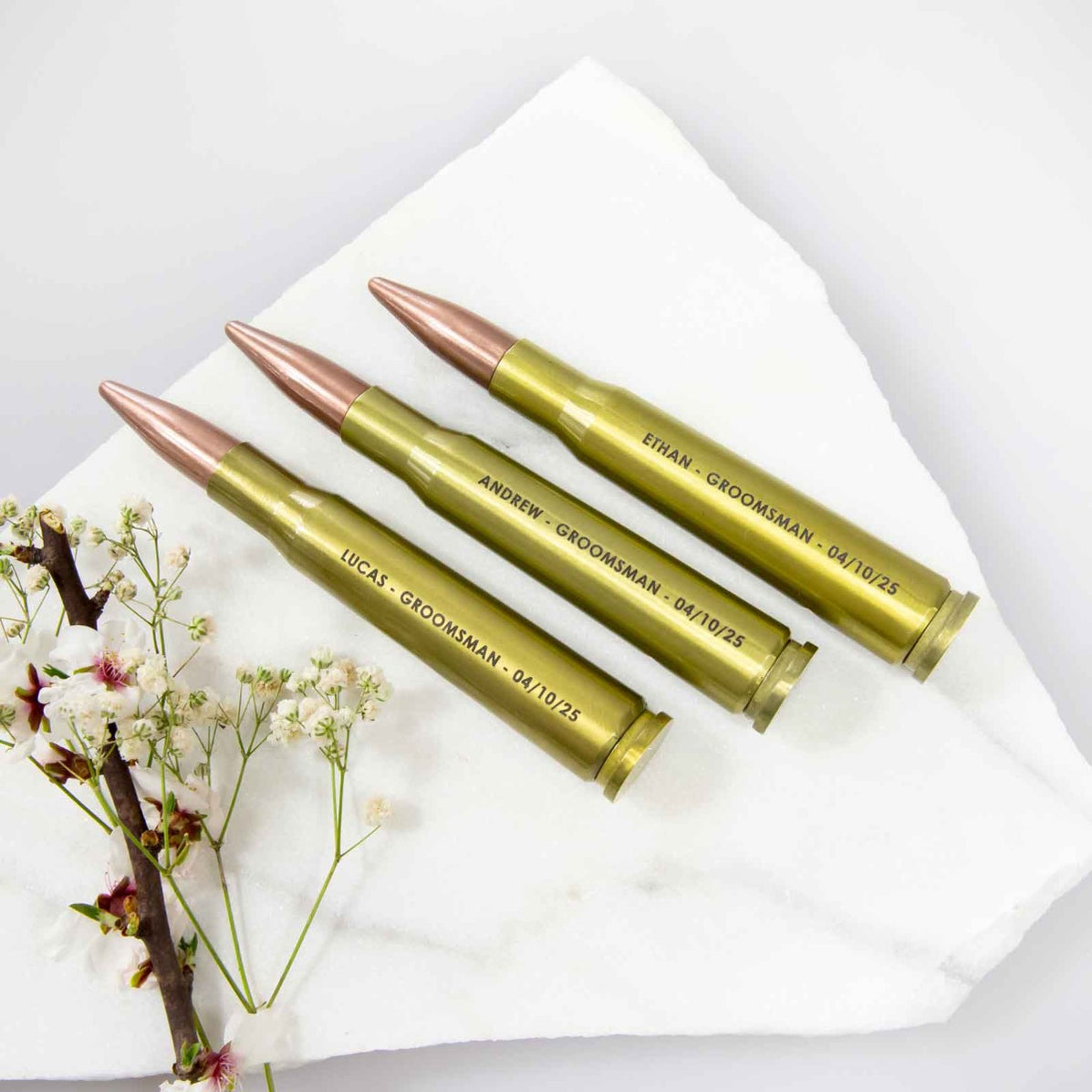 Personalised Bullet Bottle Opener Groomsmen Gifts | Free Delivery