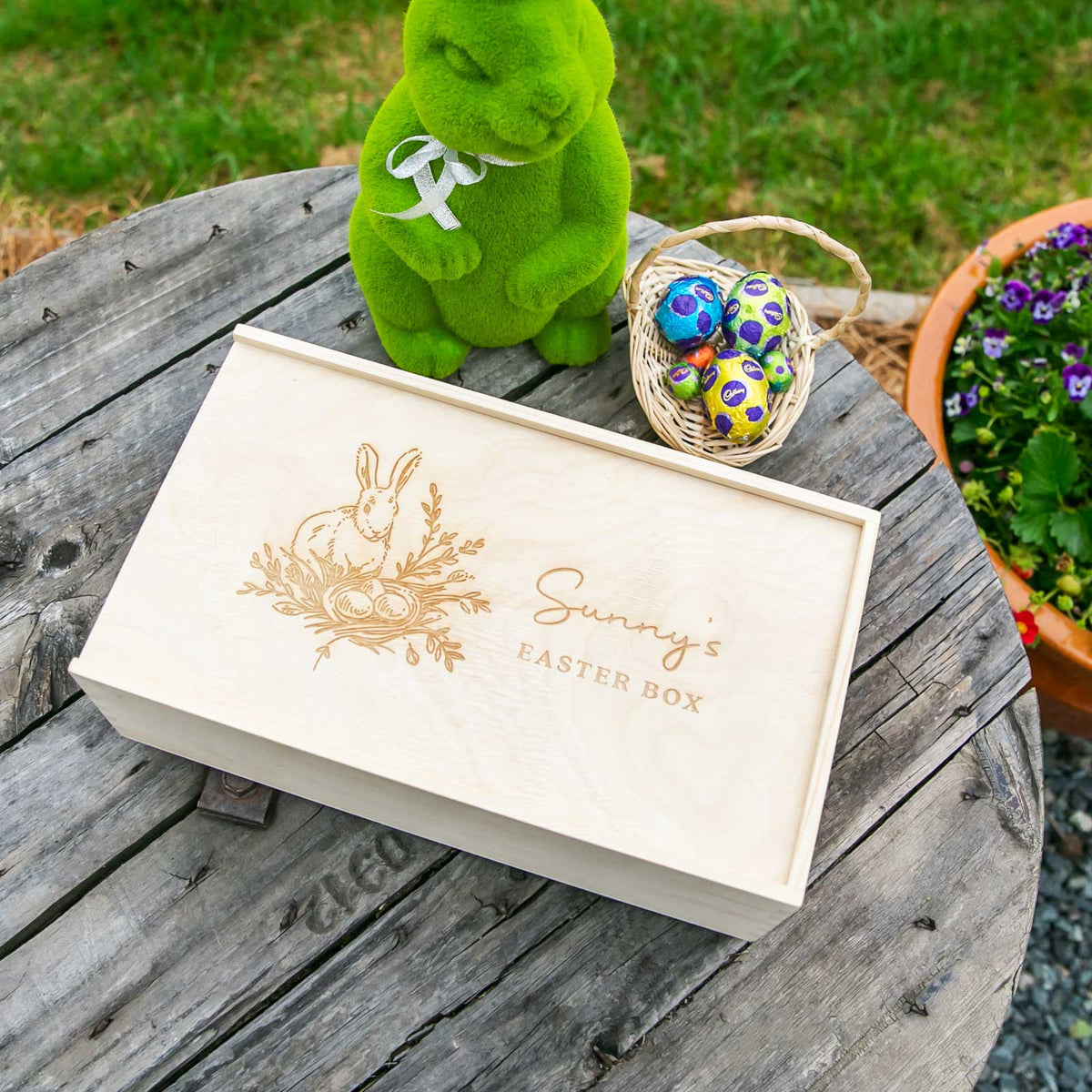 Easter Engraved Keepsake Box | Personalised Favours