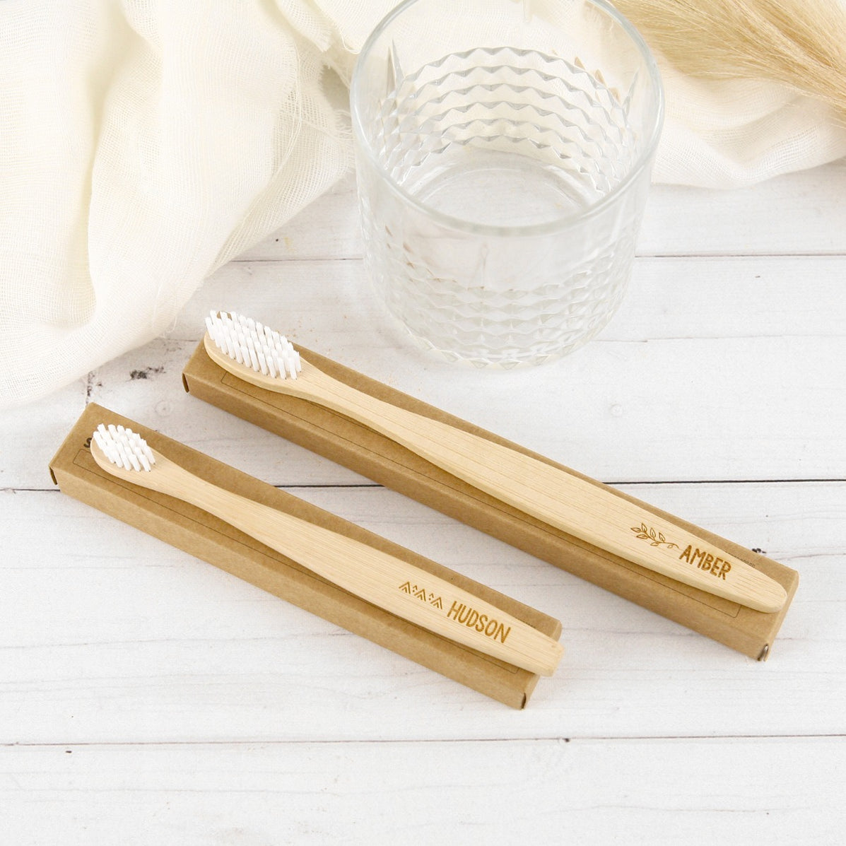 Engraved Bamboo Toothbrush | Personalised Favours