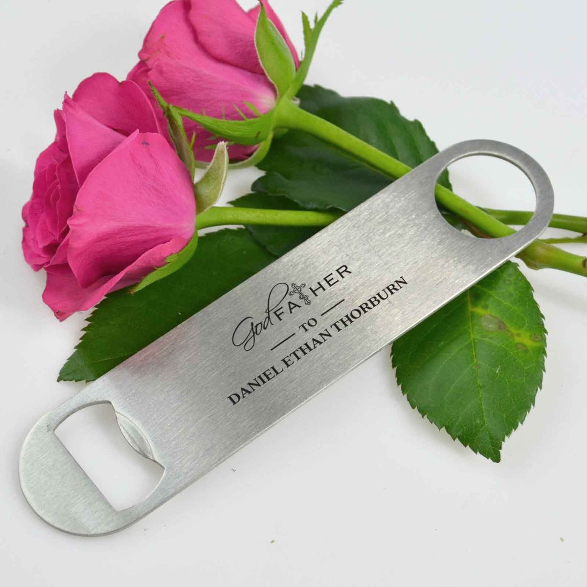 Engraved Godparent Barmate Bottle Opener | Personalised Favours ...